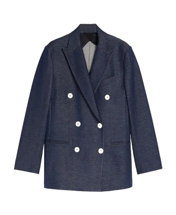 Max Mara Double-breasted Slim Fit Blazer