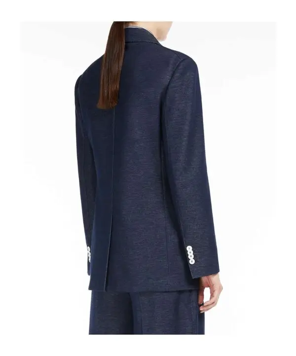 Max Mara Double-breasted Slim Fit Blazer