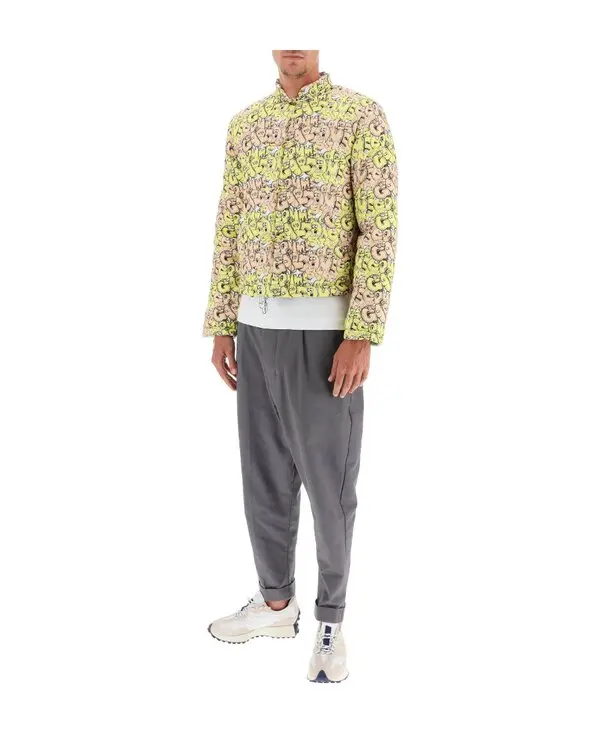 Comme Des Garçons Logo-print Padded Jacket