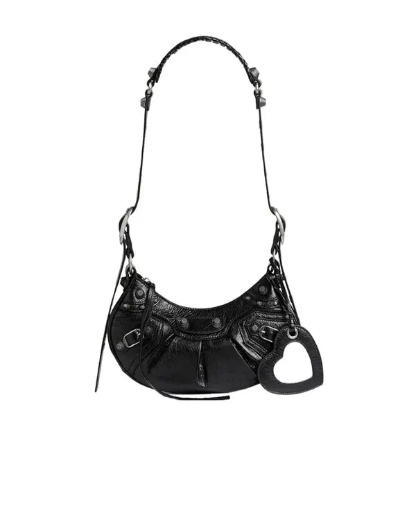 Balenciaga Le Cagole Xs Zipped Shoulder Bag - Black