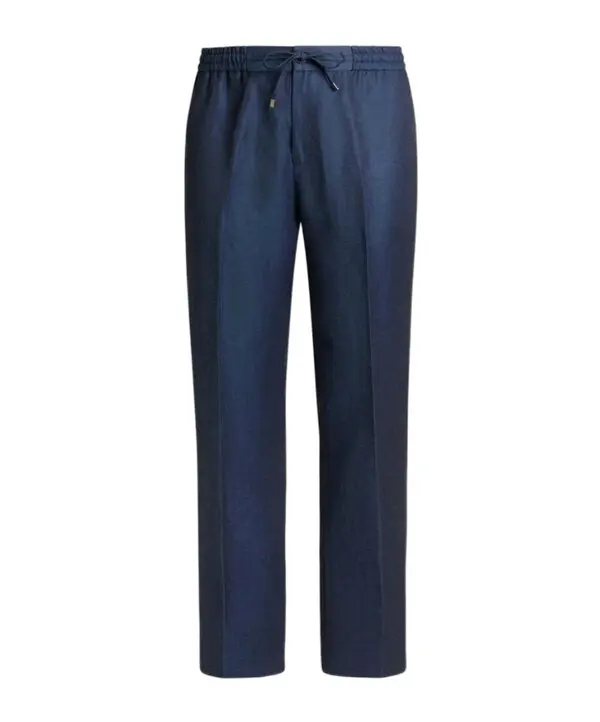 Etro Drawstring Tapered Leg Trousers - Black