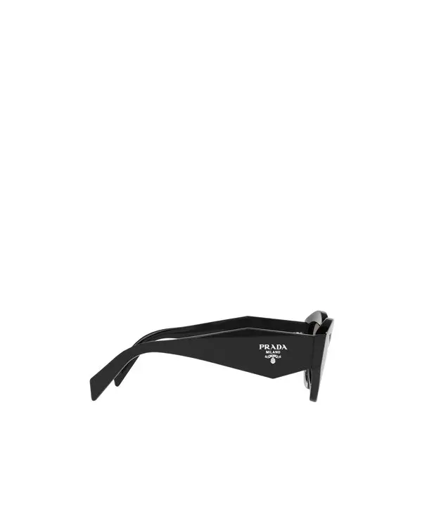 Prada Cat Eye Frame Sunglasses - Gray