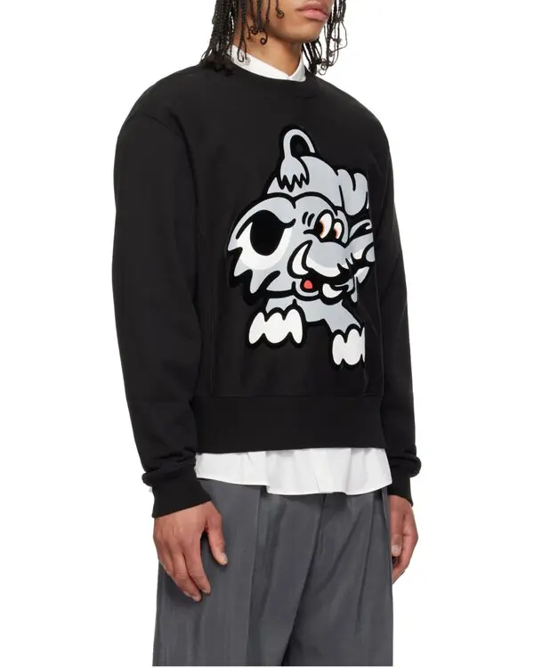 Kenzo Graphic Print Crewneck Sweatshirt