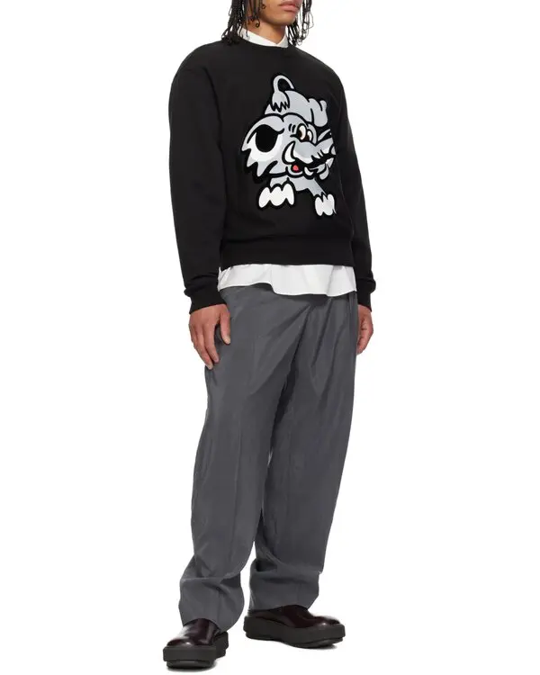 Kenzo Graphic Print Crewneck Sweatshirt