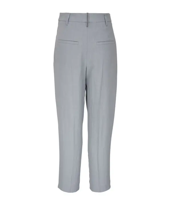 Brunello Cucinelli Pleated Tapered Leg Pants