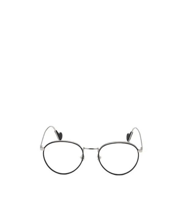 Moncler Oval Frame Glasses - Gray