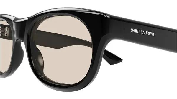 Saint Laurent Oval Frame Sunglasses - Black