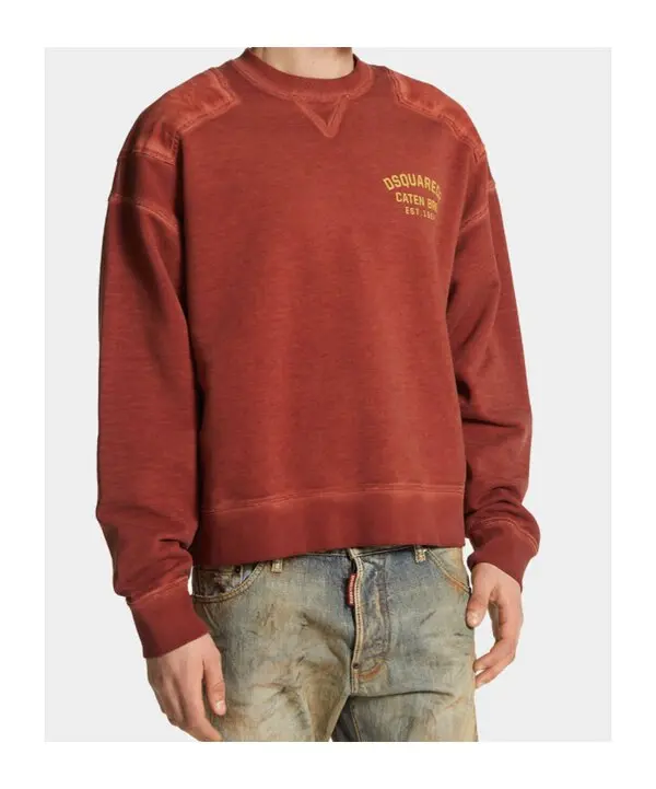 Dsquared2 Supernegative Dyed Cipro" Loose Fit Sweatshirt