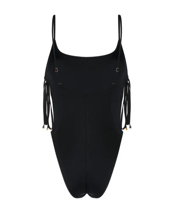 Blumarine Embellished One-piece Swimsuit - Black