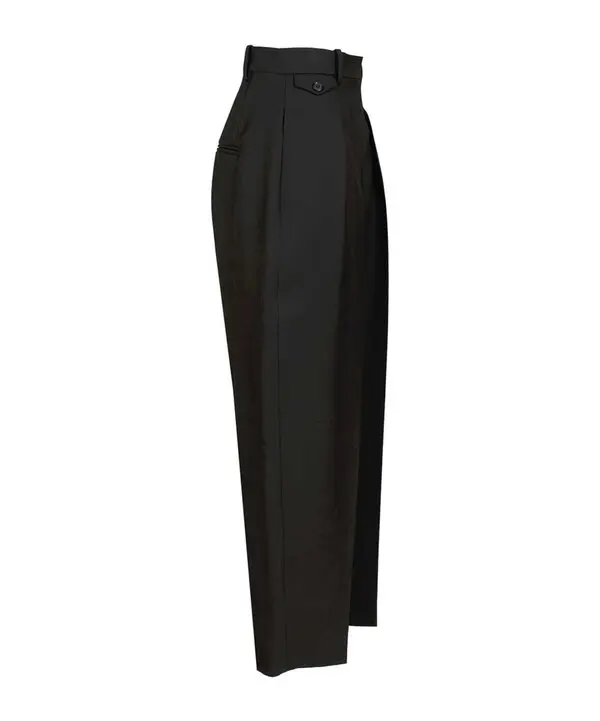 Khaite Dugan Tailored Trousers - Black
