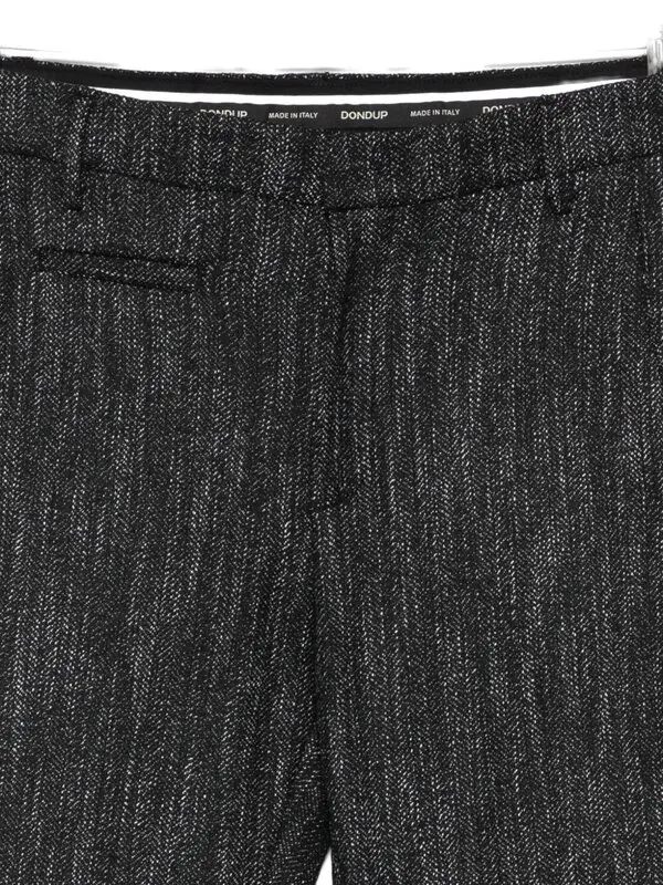 DONDUP Ariel Tailored Pants With Button Fastening