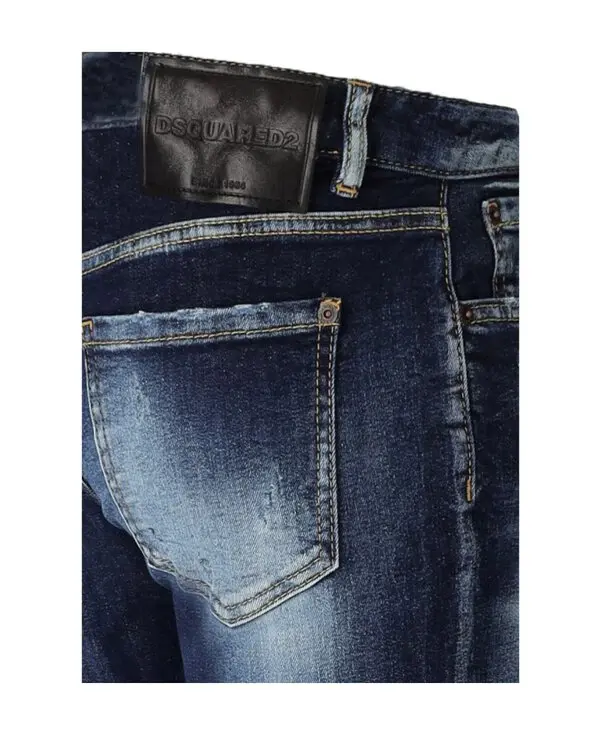 Dsquared2 High-waisted Flared Button Jeans - Black