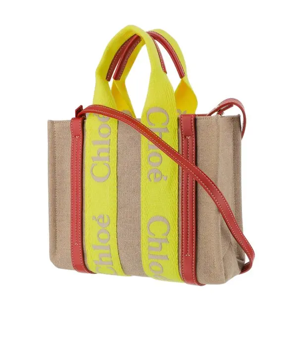 Chloé Logo Shoulder Bag - Multicolor
