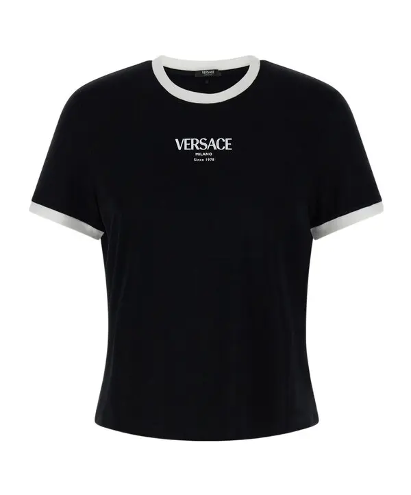 Versace Crewneck T-shirt - Black
