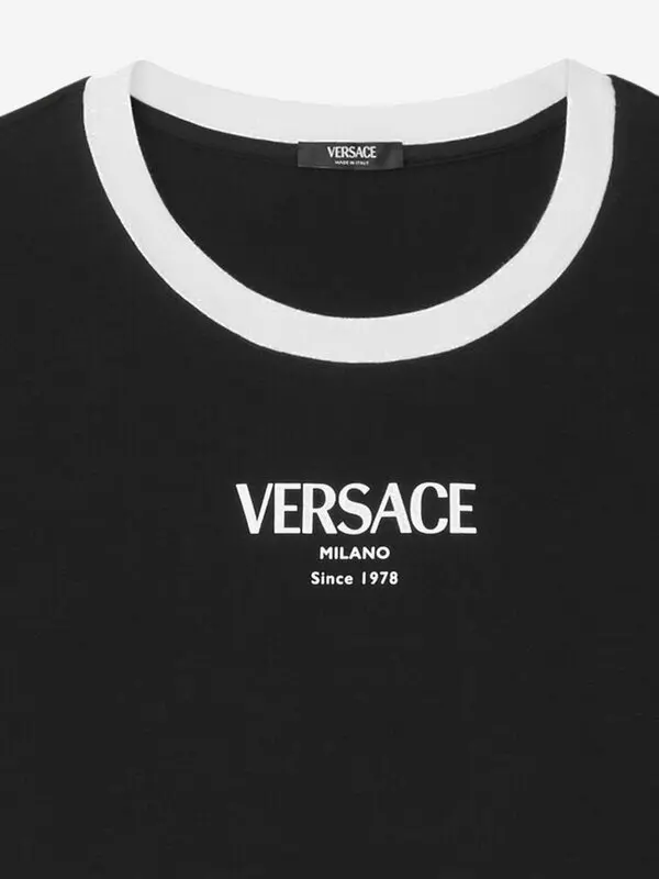 Versace Crewneck T-shirt - Black