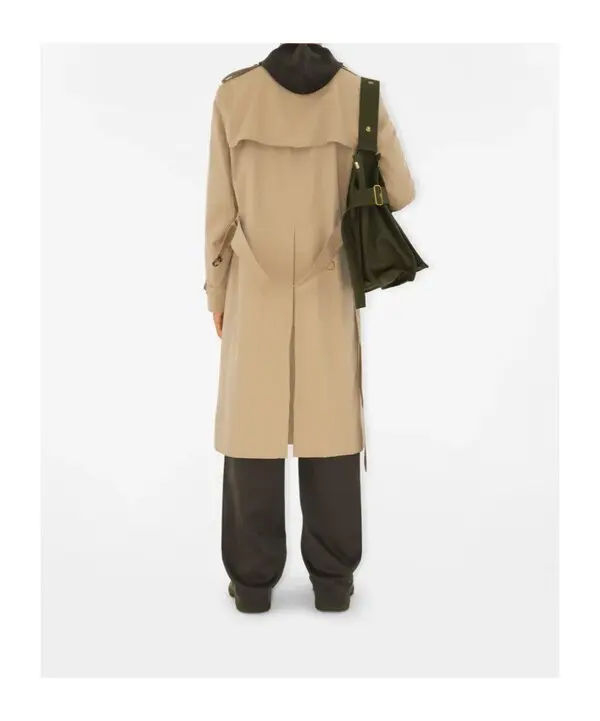 Burberry Double Breasted Belted Trench Coat