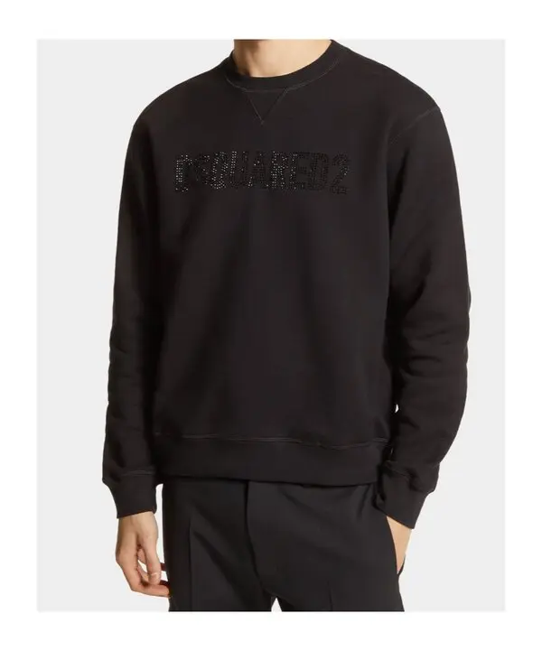 Dsquared2 Logo Embellished Crewneck Sweatshirt