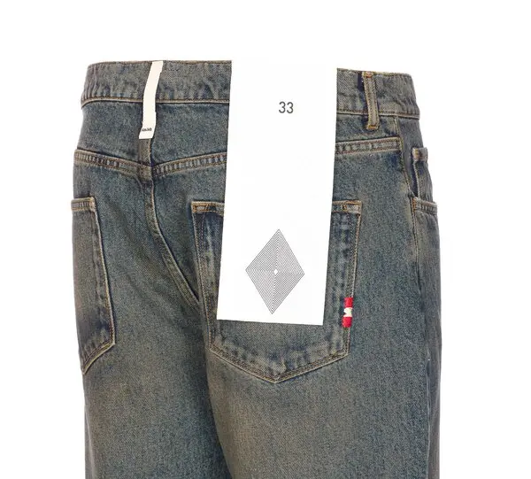 AMISH SUPPLIES Jeremiah Buttoned Jeans - Gray
