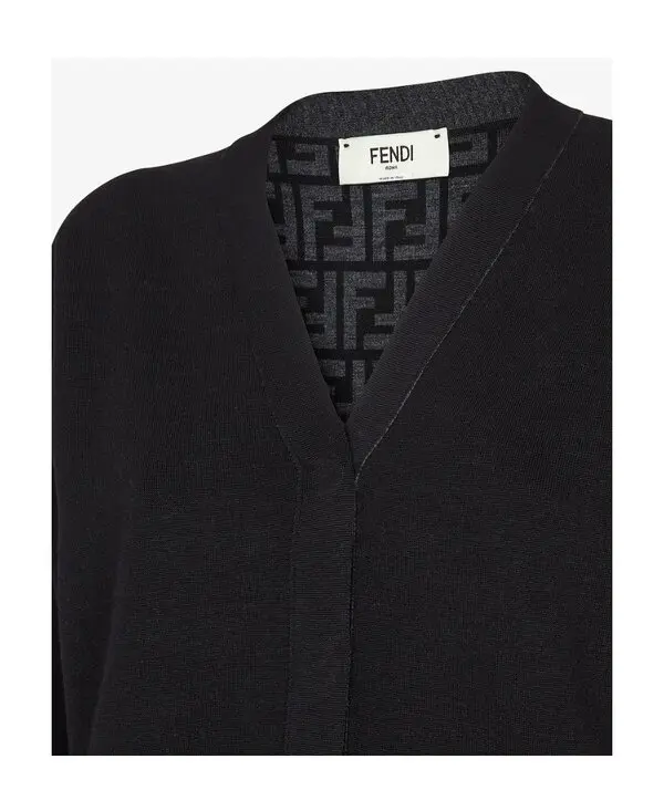 Fendi Wool Knit Cardigan