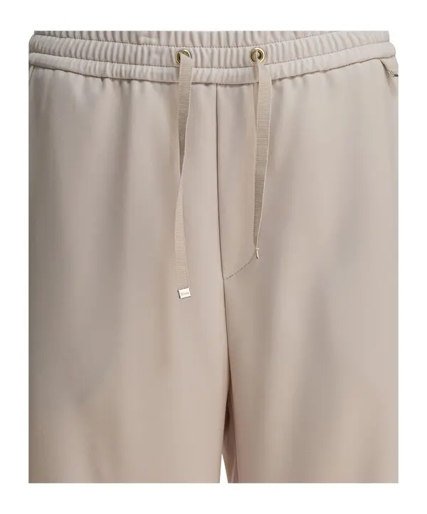Herno Drawstring Straight Leg Trousers