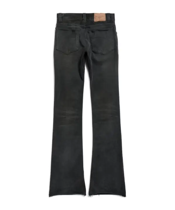 Balenciaga Slim-fit Bootcut Jeans - Black