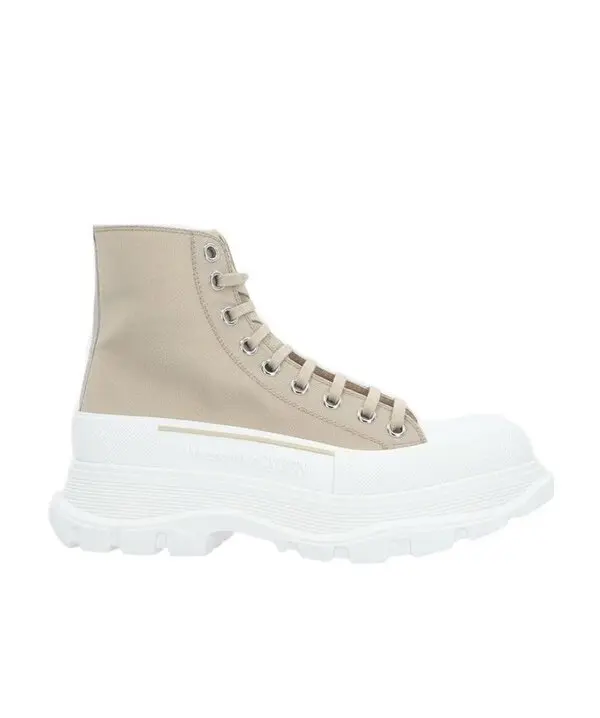 Alexander McQueen Tread High-top Sneakers - Yellow