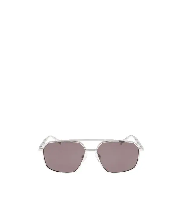 Alexander McQueen Aviator Frame Sunglasses - Gray