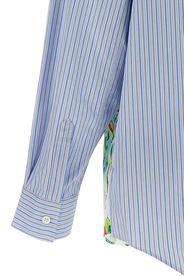 Comme Des Garçons Poplin Shirt - Blue