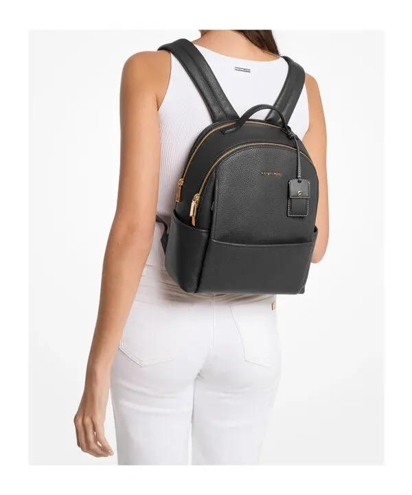 Michael Kors Sable Medium Backpack - Black
