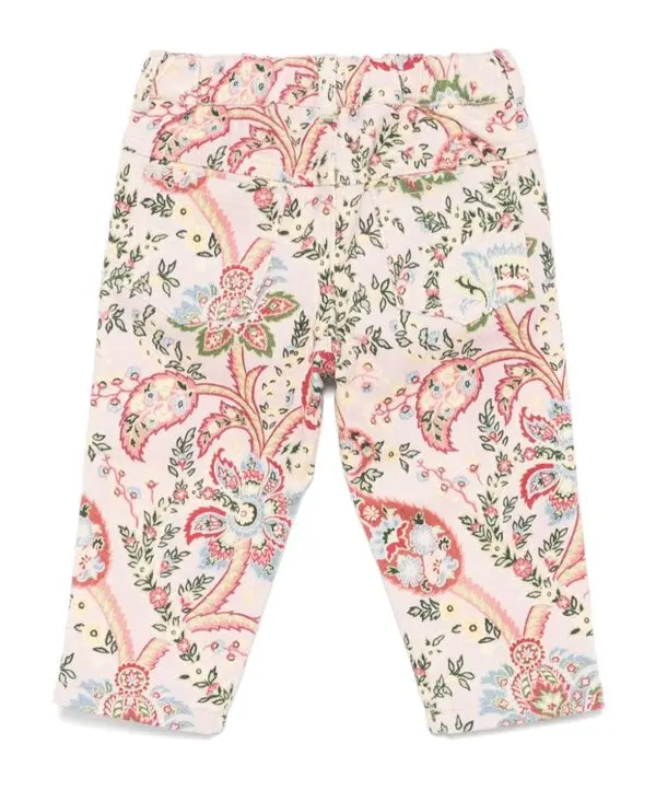 Etro Paisley Print Tapered Leg Trousers