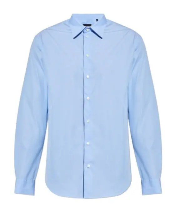 Emporio Armani Long-sleeved Button-up Shirt