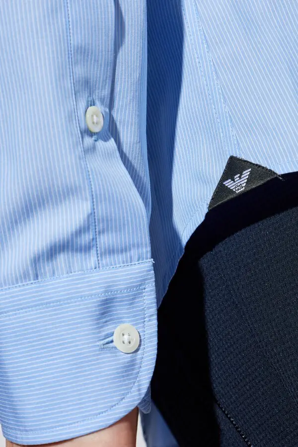 Emporio Armani Long-sleeved Button-up Shirt