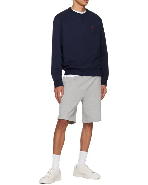 Polo Ralph Lauren Embroidered Logo Crewneck Sweatshirt - Black