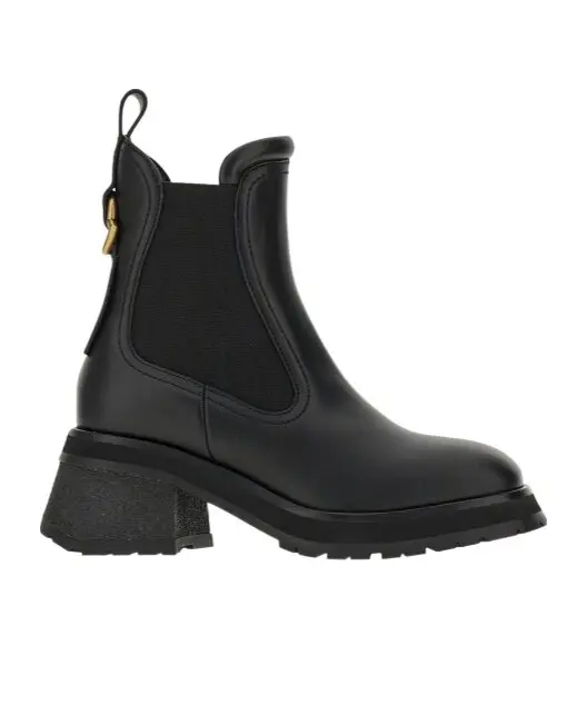 Moncler Gigi Chelsea Boots - Black
