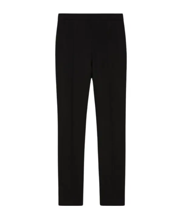 Max Mara Pleated Casual Pants - Black