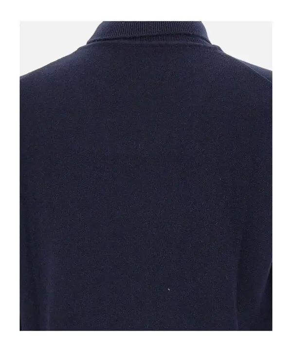 KANGRA Ribbed Turtleneck Sweater - Black