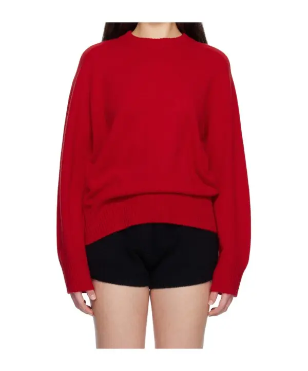 Loulou De Saison Ribbed Cashmere Sweater - Red