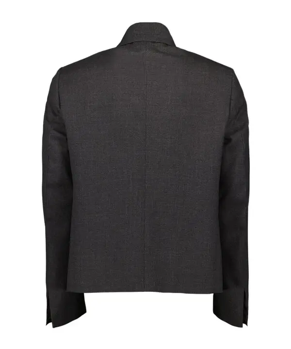 Givenchy Wool Zip-up Shirt Jacket