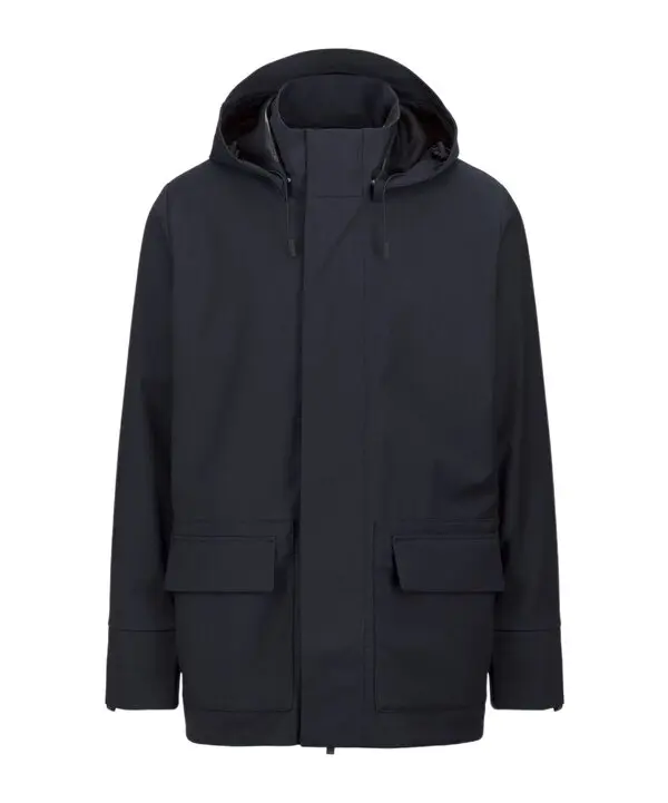 K-WAY Poirol Water-repellent Jacket - Blue Depth