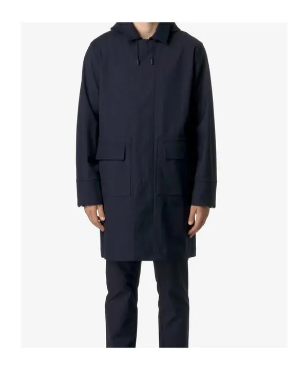 K-WAY Poirol Water-repellent Jacket - Blue Depth