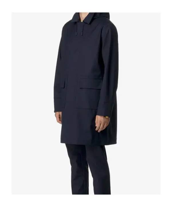 K-WAY Poirol Water-repellent Jacket - Blue Depth