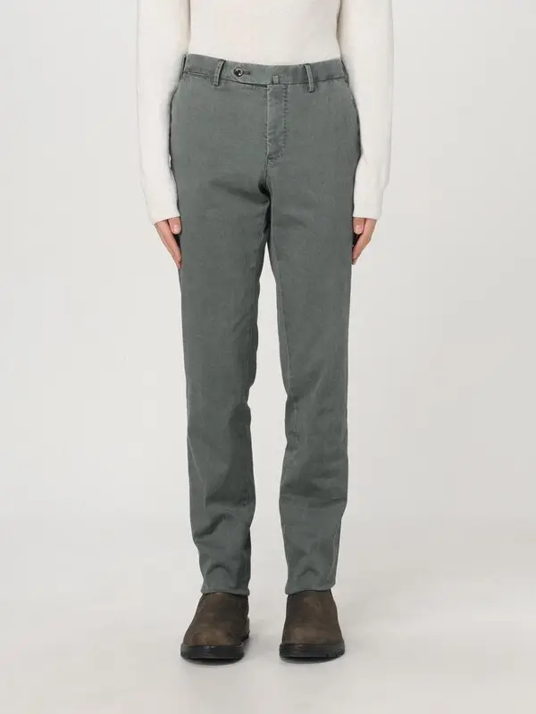 PT TORINO Slim Fit Trousers - Gray