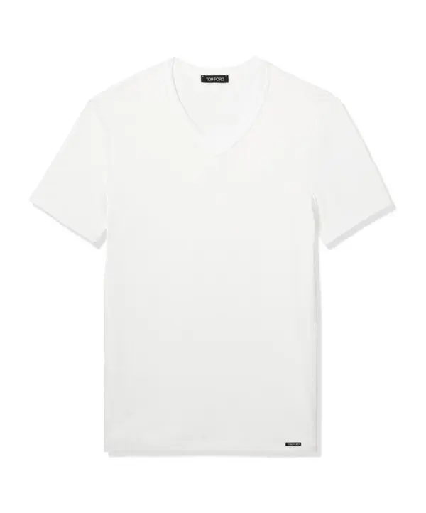 TOM FORD Stretch Jersey T-shirt - White