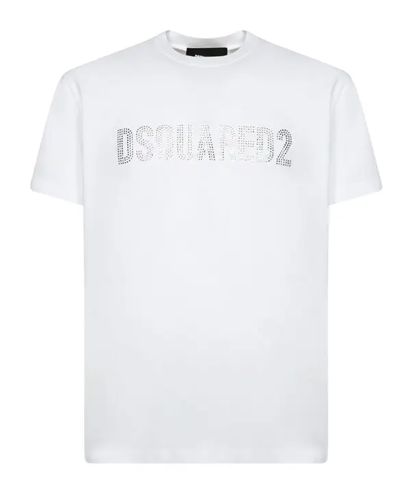 Dsquared2 Logo Embellished Crewneck T-shirt