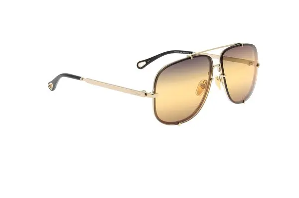 Chloé Aviator Frame Sunglasses