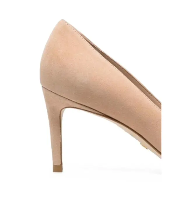STUART WEITZMAN Pointed Stiletto Pumps - Nude
