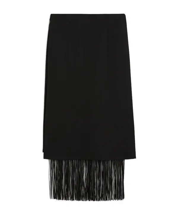 Sportmax Fringed Skirt