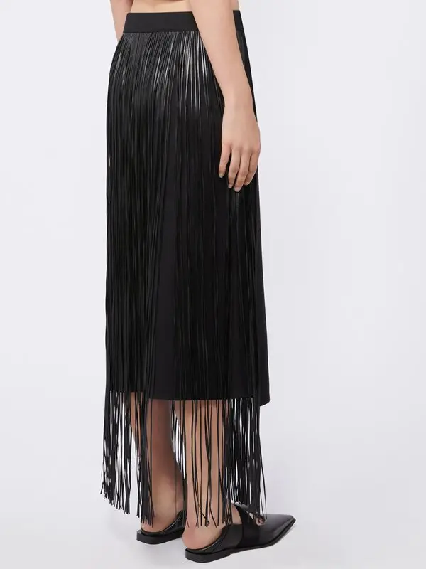 Sportmax Fringed Skirt