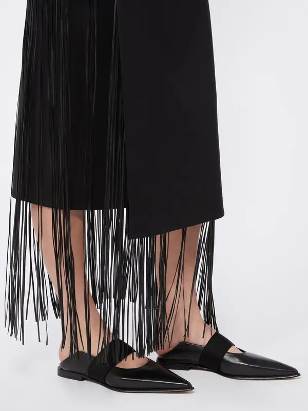 Sportmax Fringed Skirt