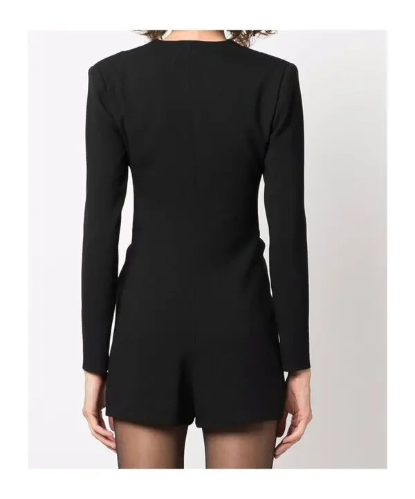 Saint Laurent Embellished Ruched Dress